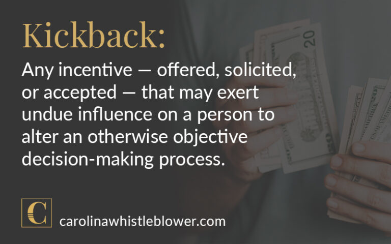 A Definition and Examples of Healthcare Kickback Fraud